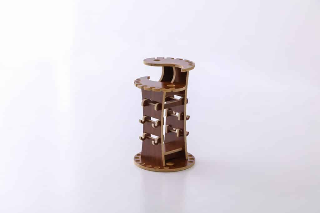 Yin Yang Fishing Rod Stand - Artiko Designs
