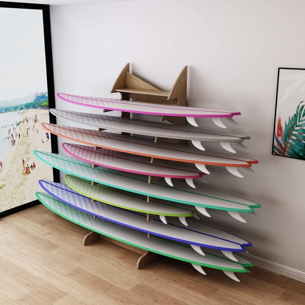Surf Up Surfboard Rack - Artiko Designs